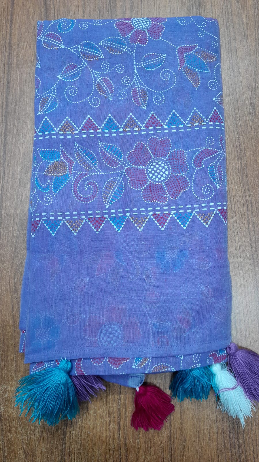 Screen Print Tarsel Saree || Tarika Tani