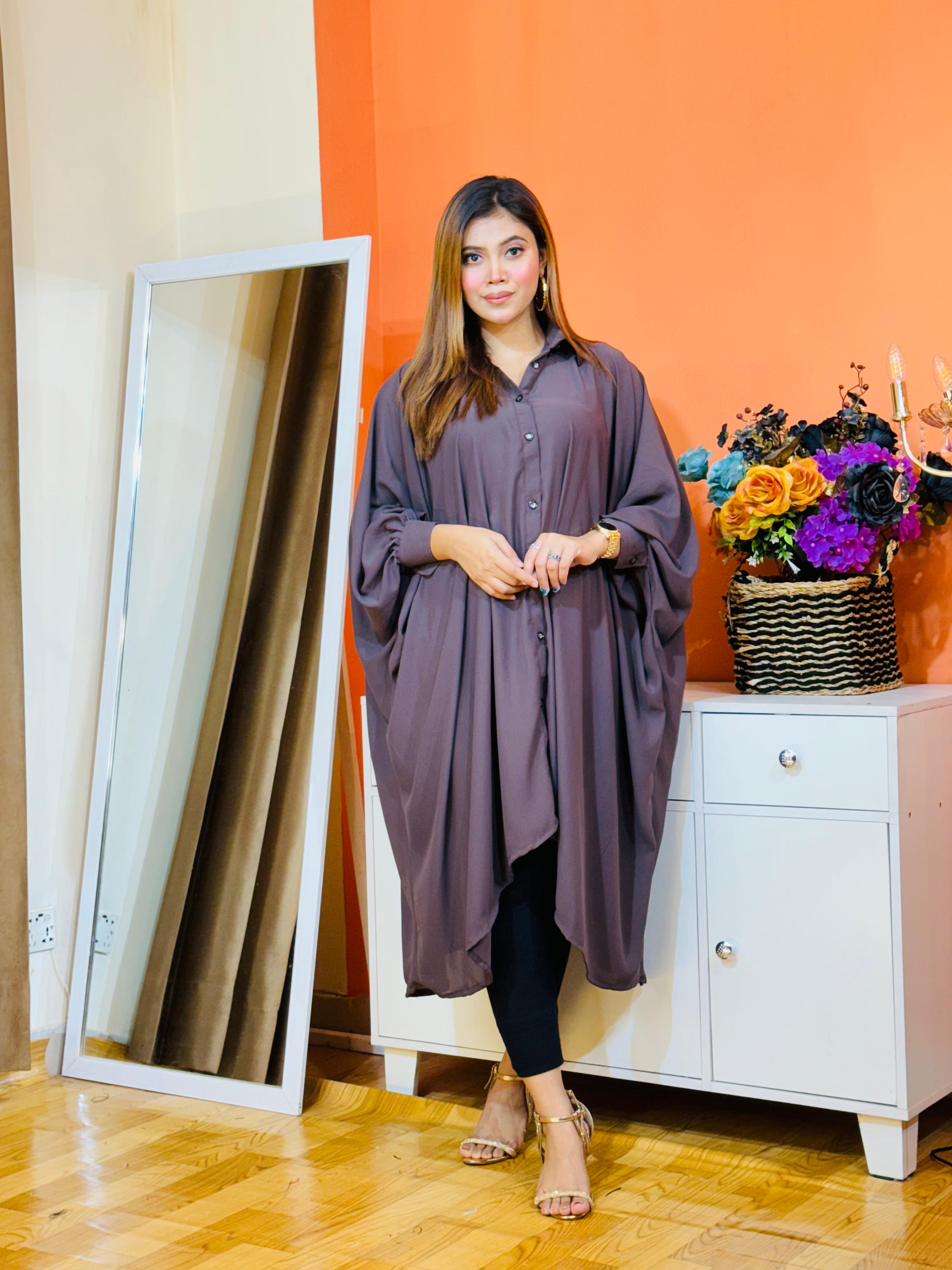 Dubai Cherry Short Abaya || Tarika Tani