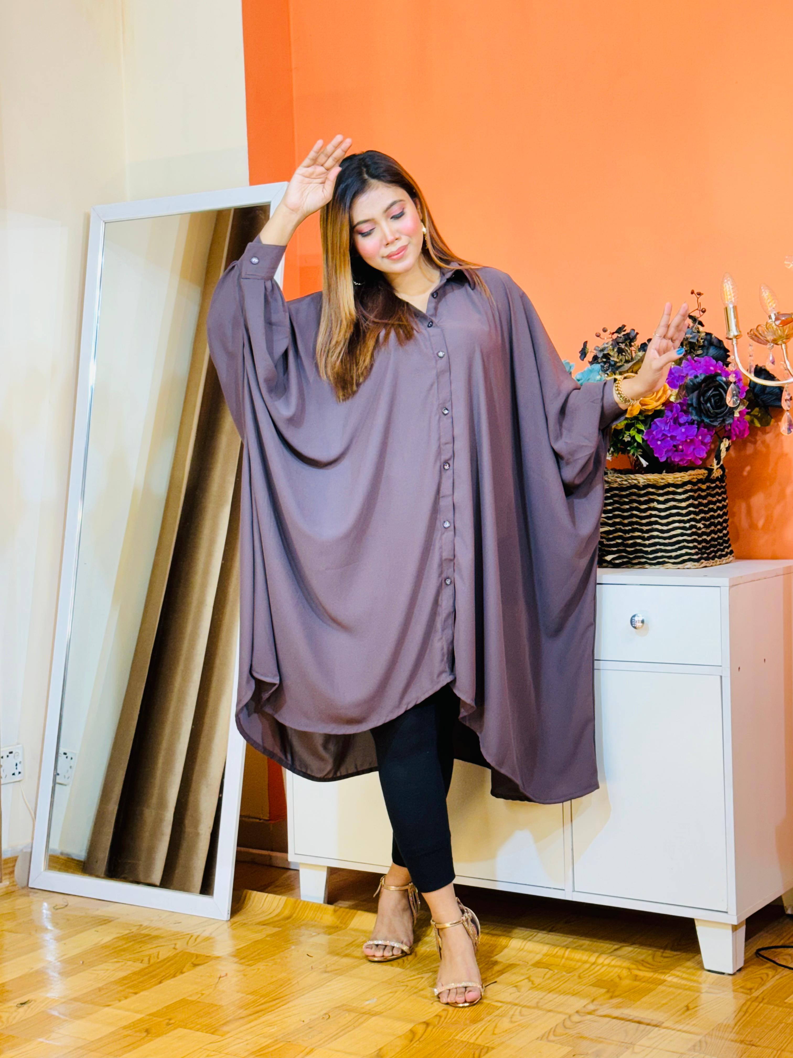 Dubai Cherry Short Abaya || Tarika Tani