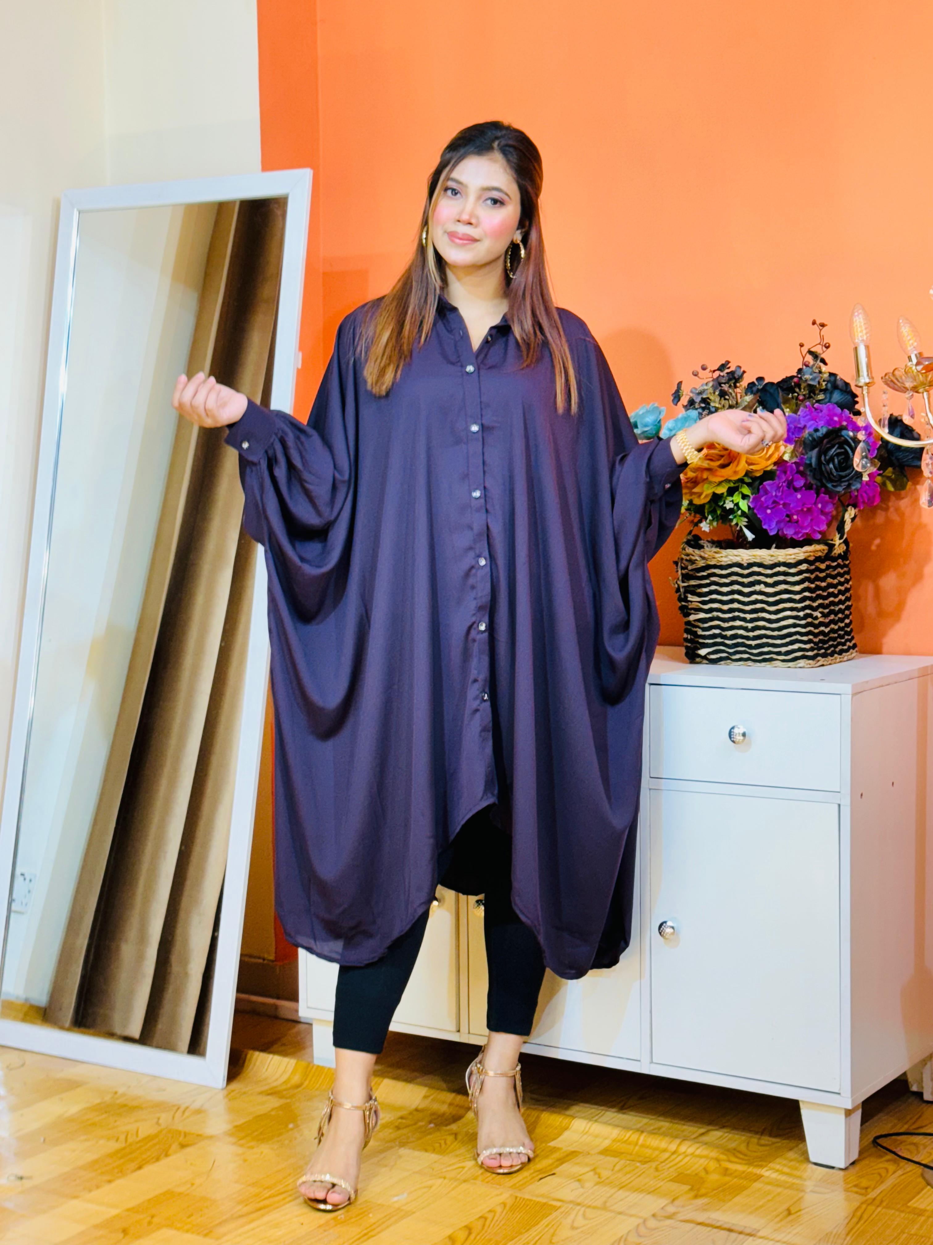 Dubai Cherry Short Abaya || Tarika Tani